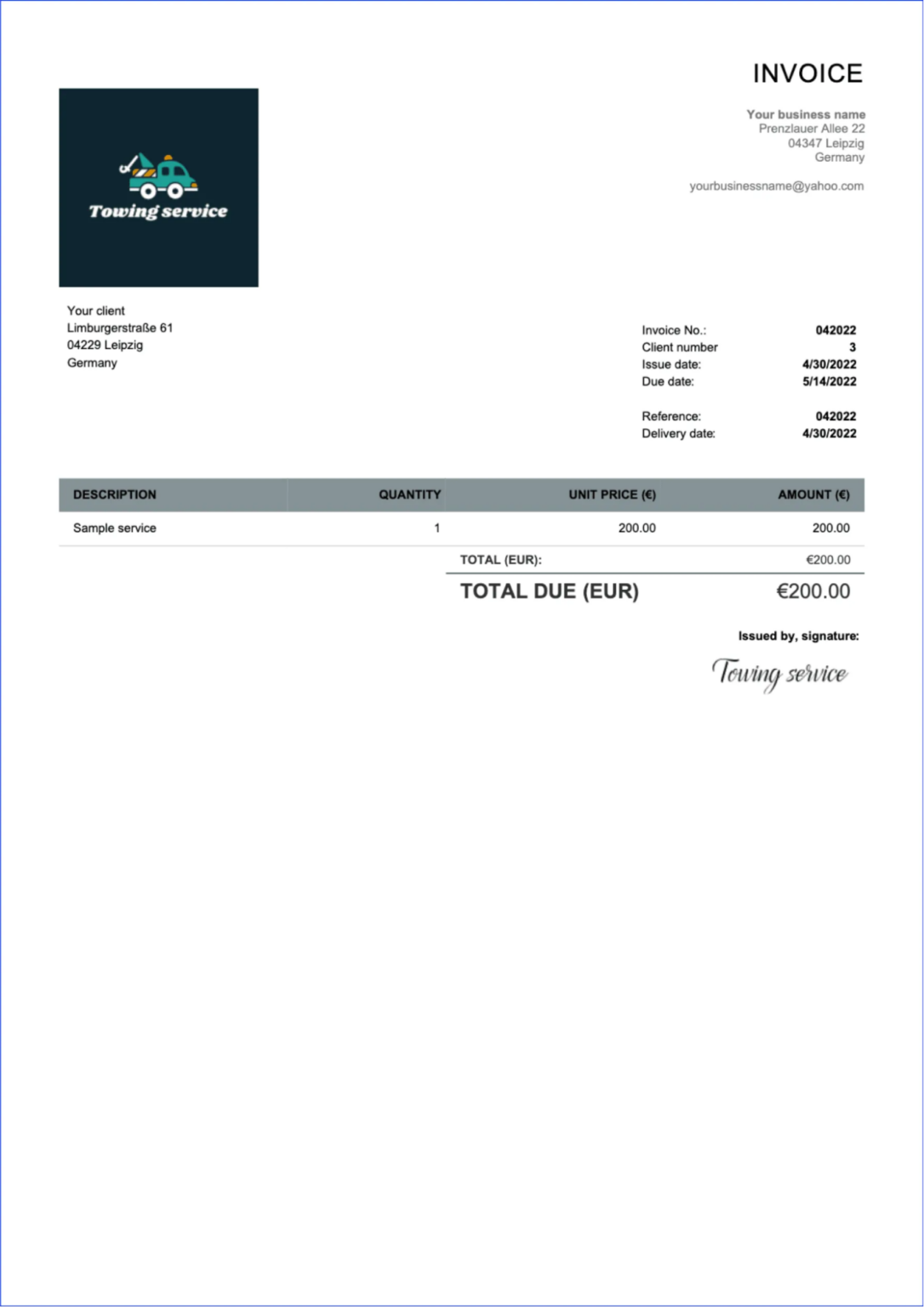 How To Make An Invoice In Word Quick And Simple Handbook